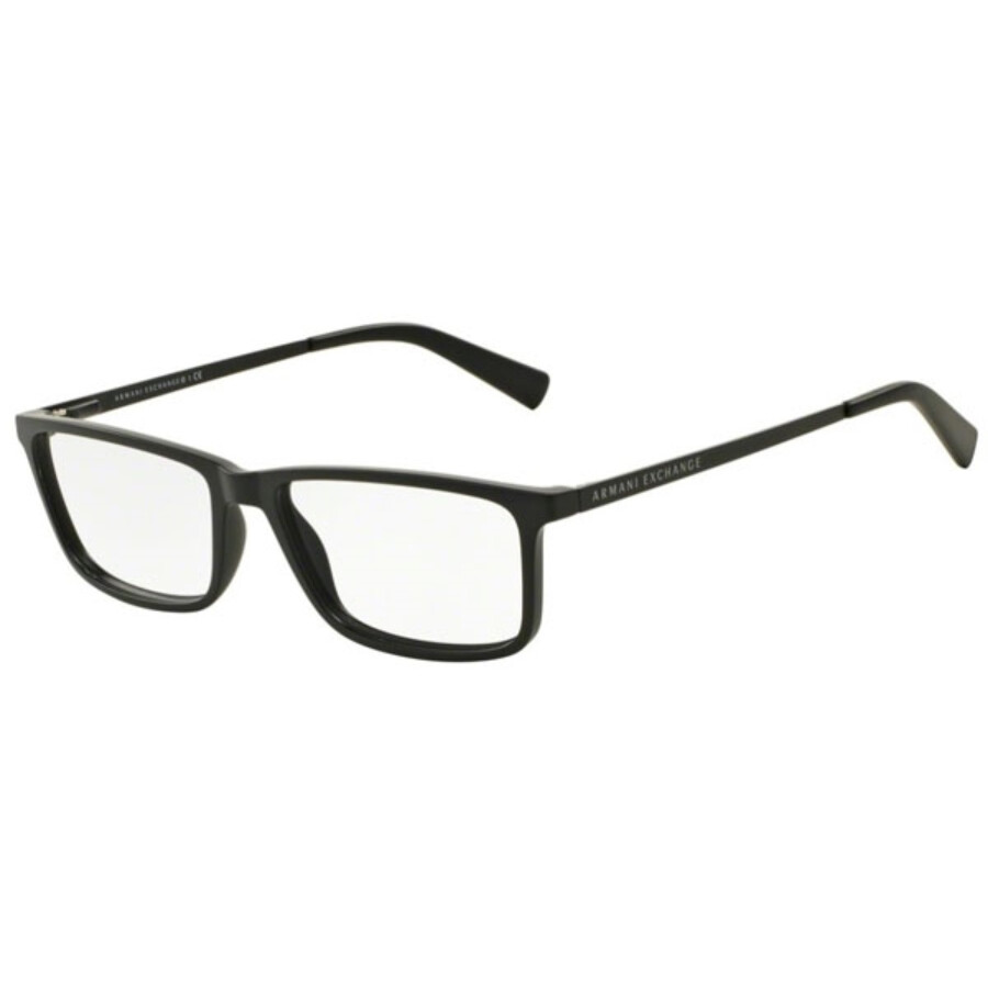 Armani Exchange Demo Rectangular Men's Eyeglasses AX3027 8078 55 ...