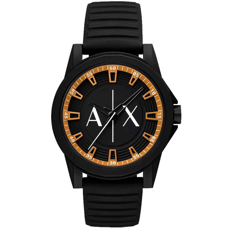 Armani Exchange Outerbanks Quartz Black Dial Men's Watch AX2536 ...