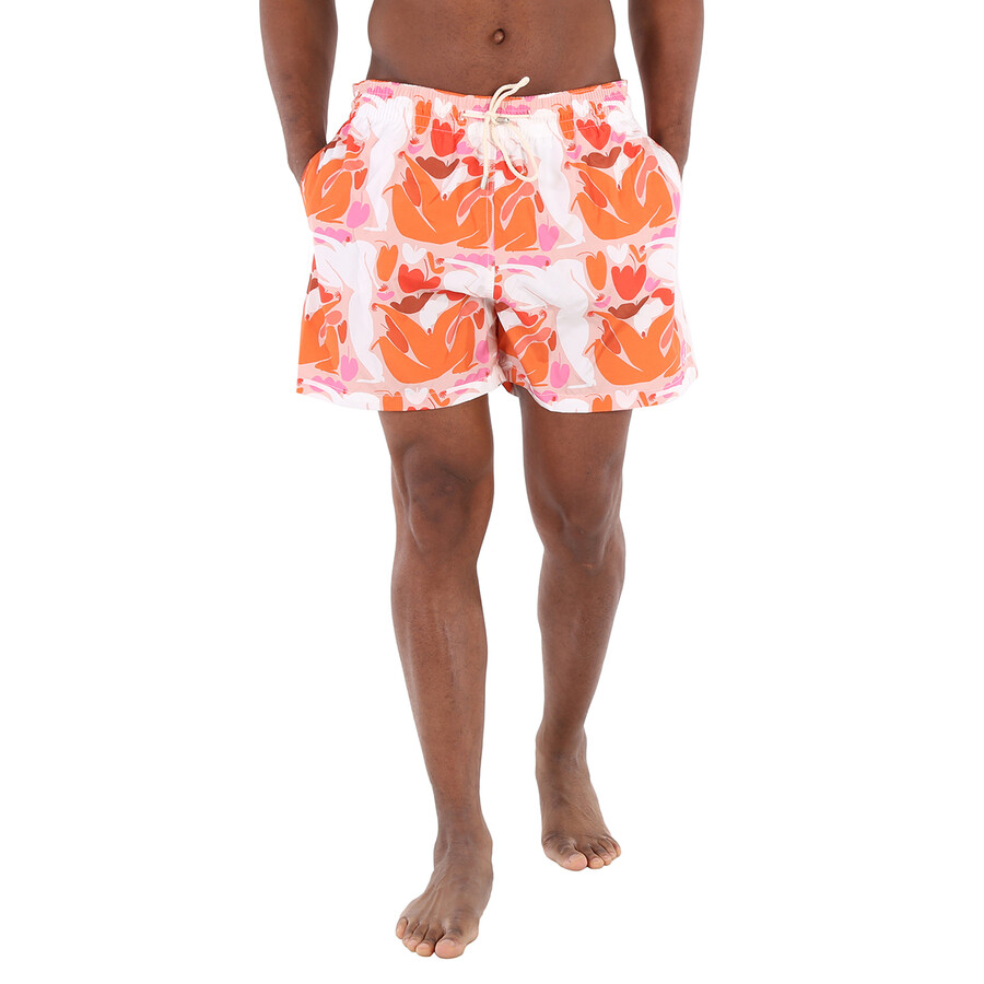 Arrels Barcelona Men's Terracotta Summer Joy 21 X Swim Shorts, Size Large N0485576-C - Clothing ...