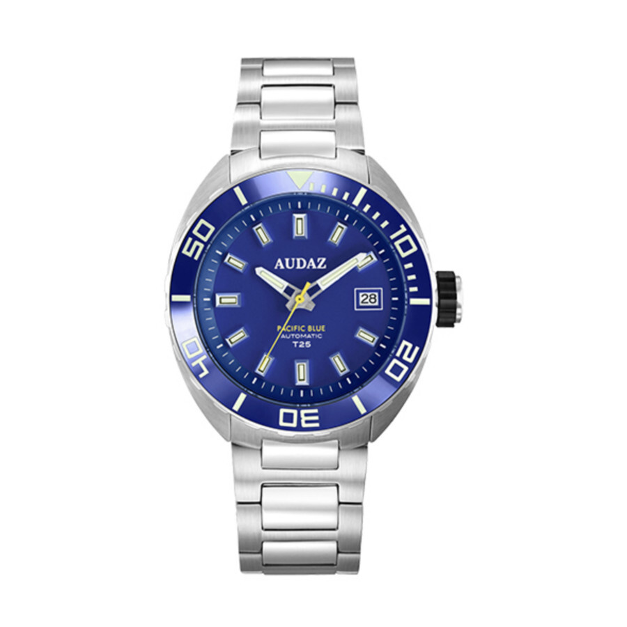 Audaz Pacific Blue T25 Automatic Blue Dial Men's Watch ADZ-2090-02 ...