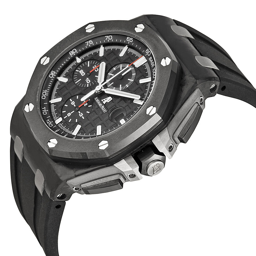 Audemars Piguet Royal Oak Offshore Black Dial Men's Watch 26400AU.OO ...