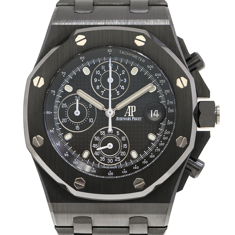 Audemars Piguet Royal Oak Offshore Chronograph Automatic Black Dial Men ...