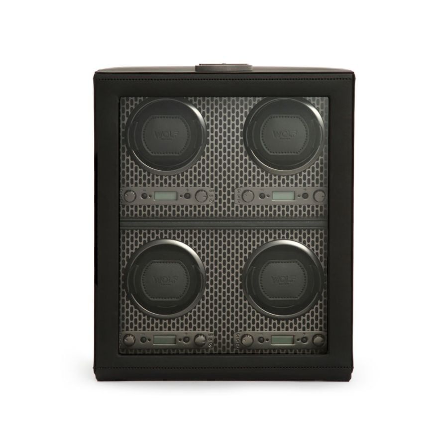 Wolf Designs Axis 4 Piece Watch Winder 469503 098152740707 - Watches ...