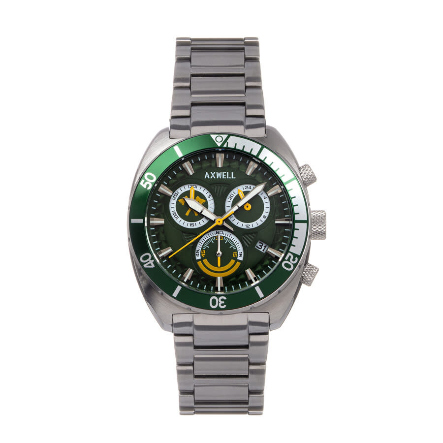 Axwell Minister Green Dial Men's Watch AXWAW105-5 840148805033 ...