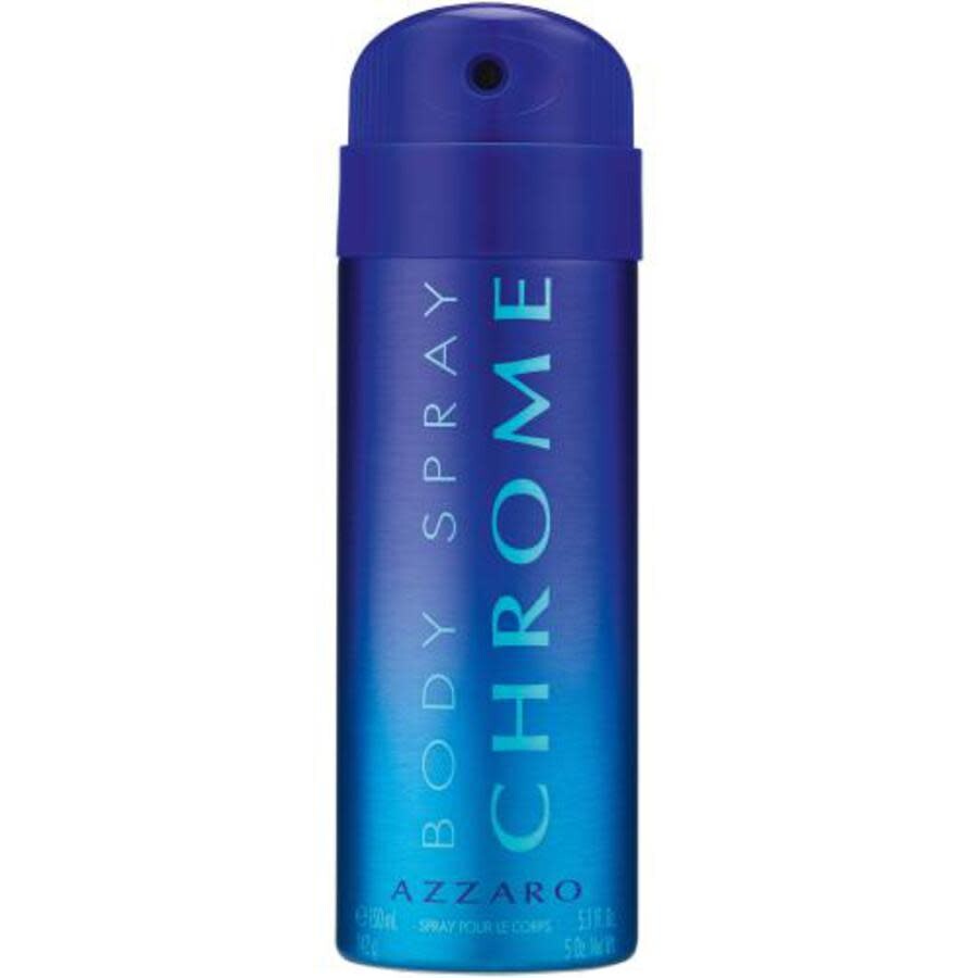 Azzaro Men's Chrome Body Spray 5 oz Bath & Body 719346606189 - Jomashop