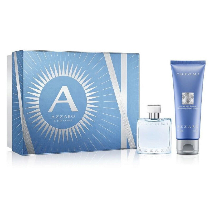 Azzaro Men's Chrome Gift Set Fragrances 3351500019519 - Fragrances ...