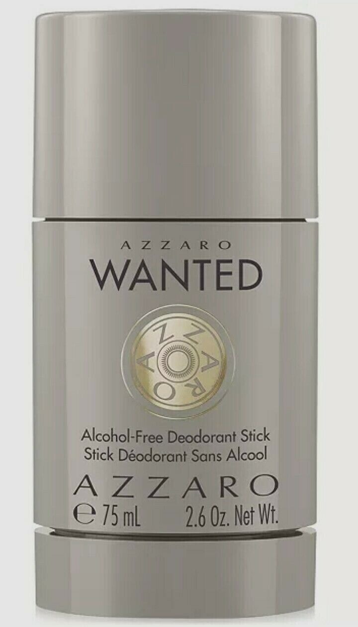 Azzaro Men's Wanted Deodorant Stick 2.6 oz Fragrances 3351500018758 ...