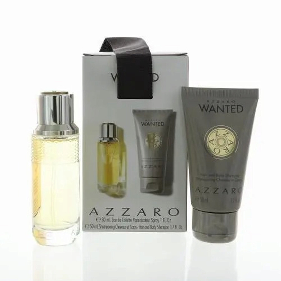 Azzaro Men's Wanted Gift Set Fragrances 3351500020706 - Fragrances ...
