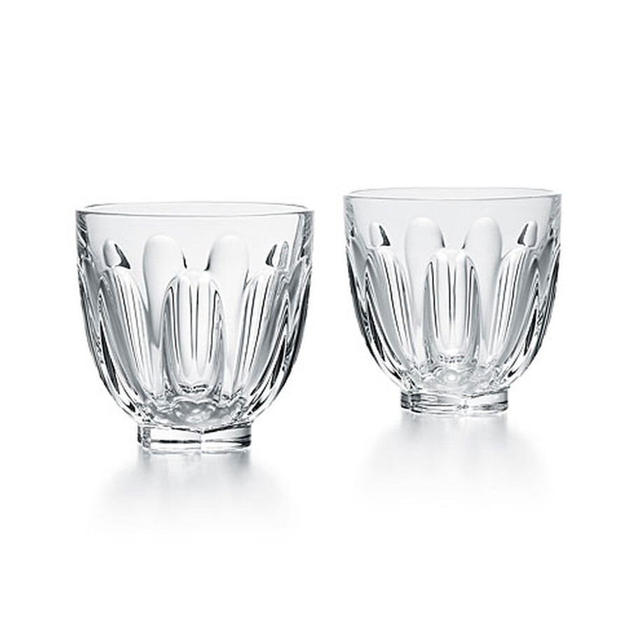 Baccarat Crystal Faunacrystopolis Harcourt Afternoon Tea Tumblers, Set ...