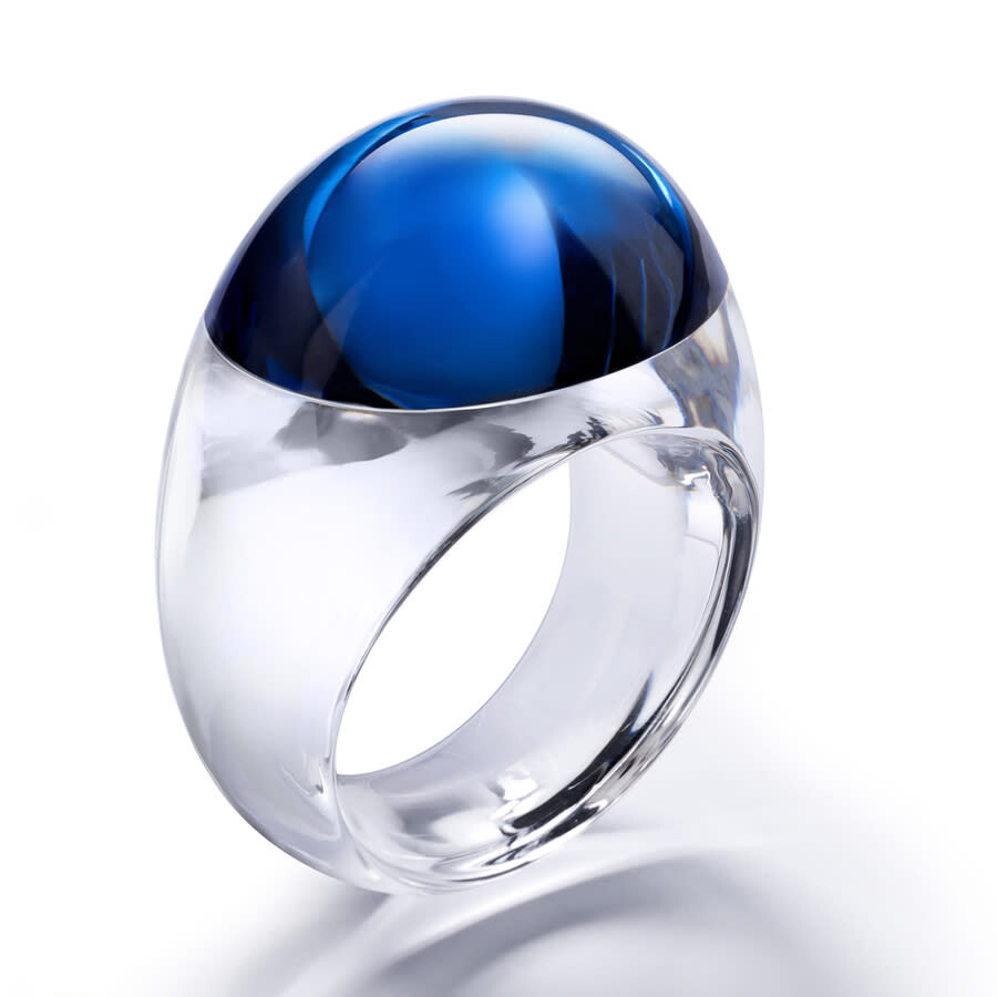 Baccarat 'Tango' Blue Crystal Ring Size 5.75 2611940 - Jewelry, Tango ...
