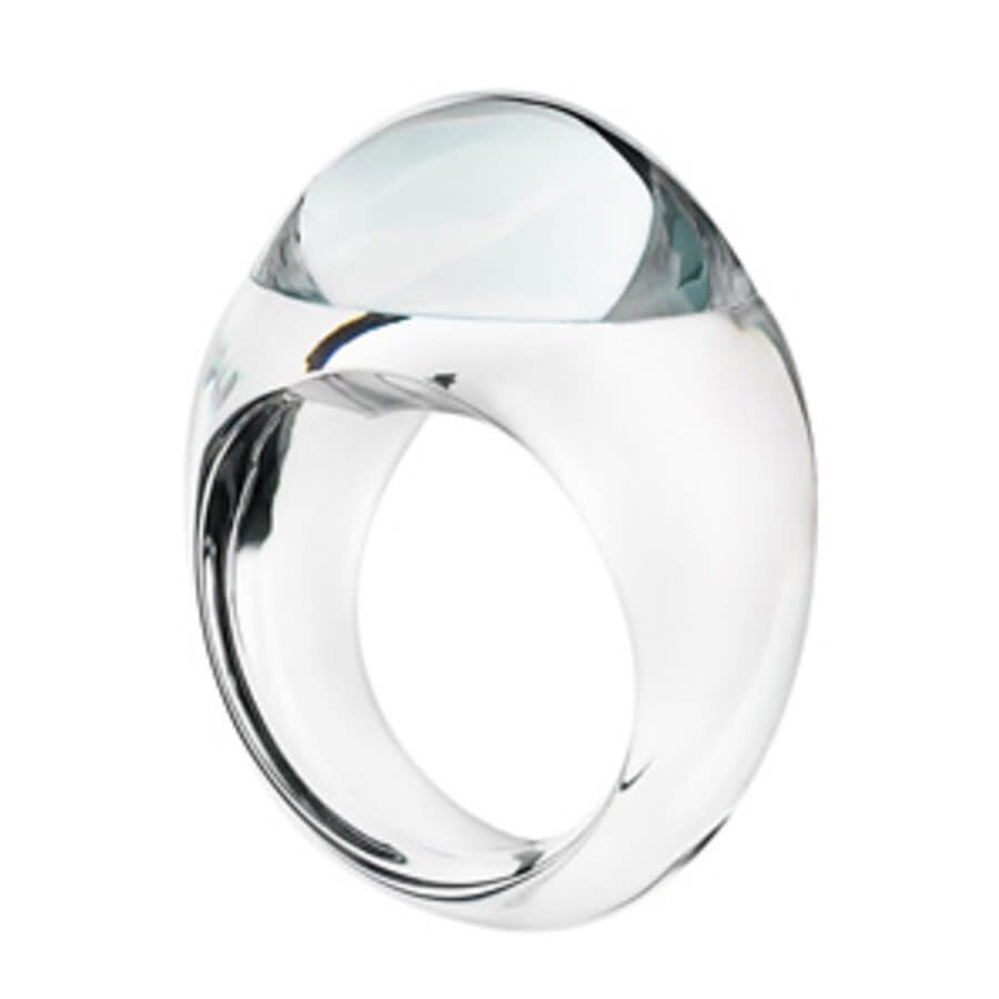 Baccarat TANGO Sterling Silver, Crystal Ring 2612069 - Jewelry, Tango ...