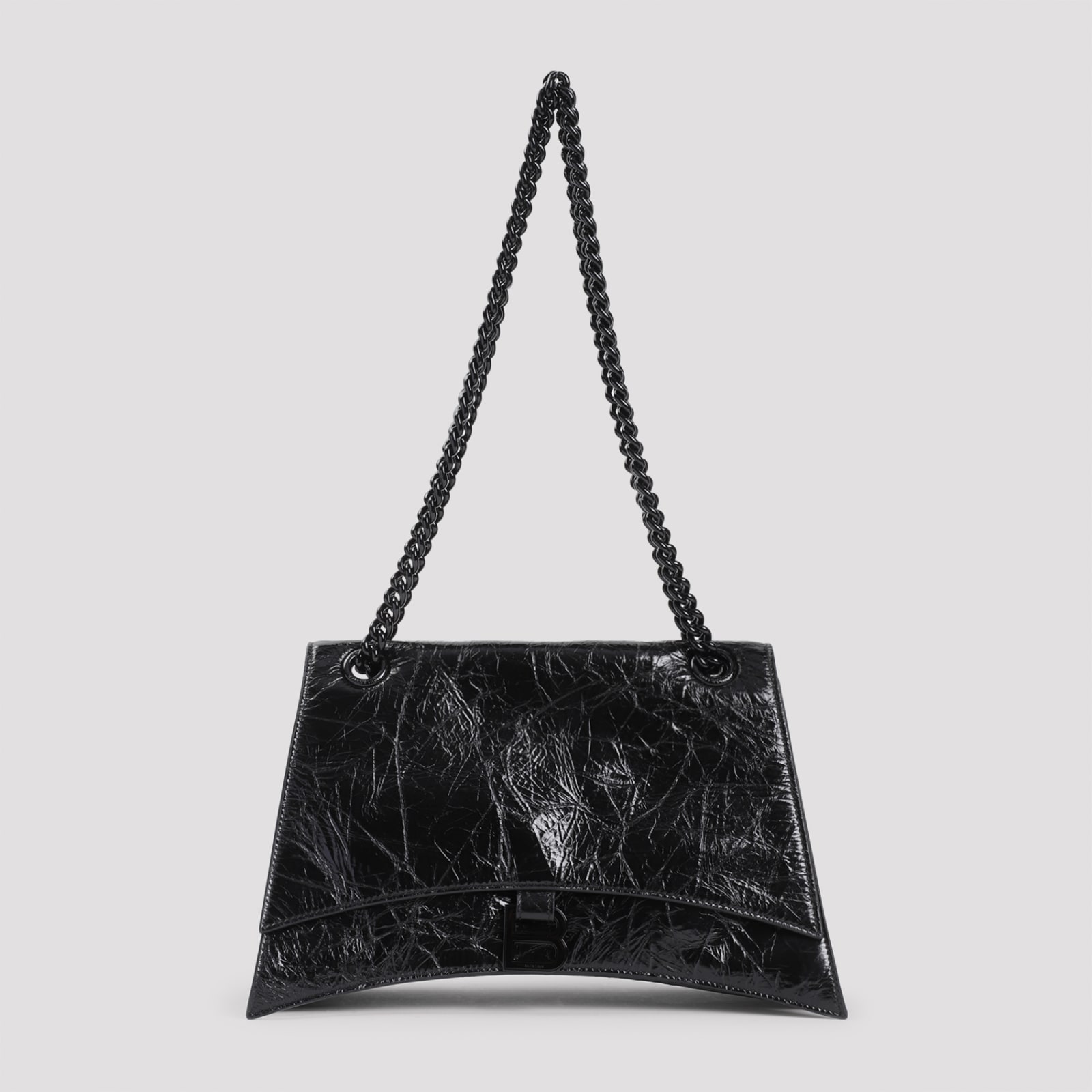 Balenciaga Crush Chain Shoulder Bag 7856022AA6G_1000 - Handbags - Jomashop