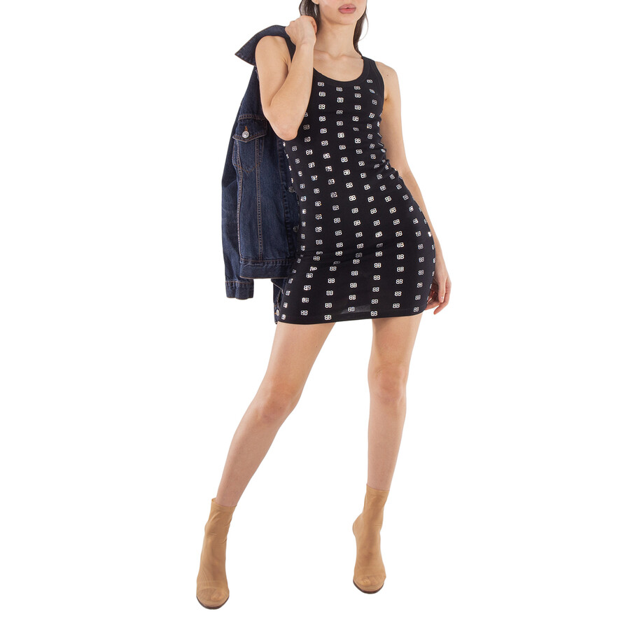 Balenciaga Uw Strass Tank Top, Size Small 788899 4E4B3 1081 - Clothing ...