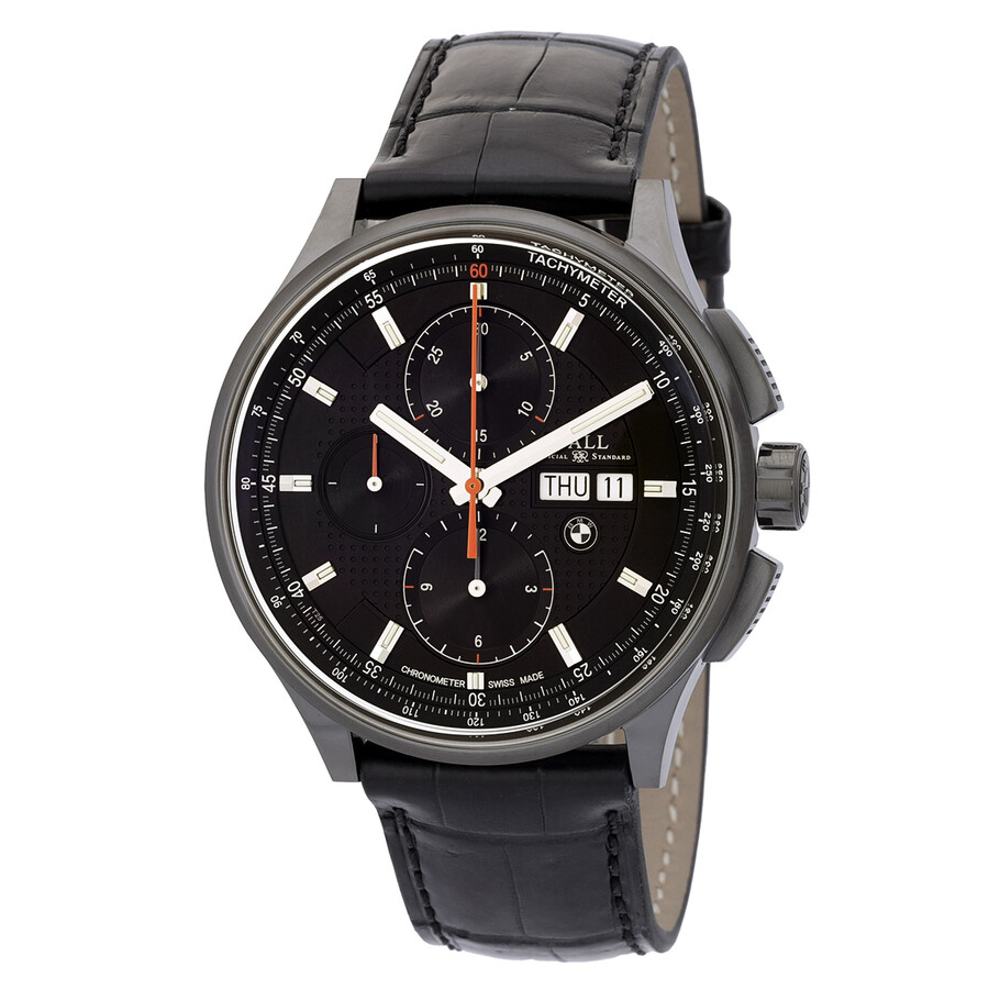 Ball BMW Chronograph Automatic Black Dial Men's Watch CM3010C-LL1CJ-BK ...