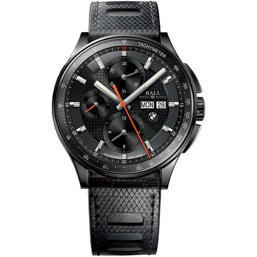 Ball BMW Chronograph Automatic Black Dial Men's Watch CM3010C-P1CJ-BK ...