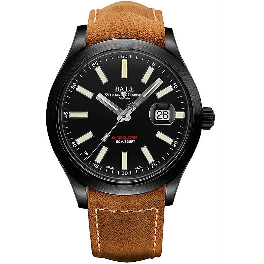 Ball Engineer II Green Berets Automatic Chronometer Black Dial Watch ...