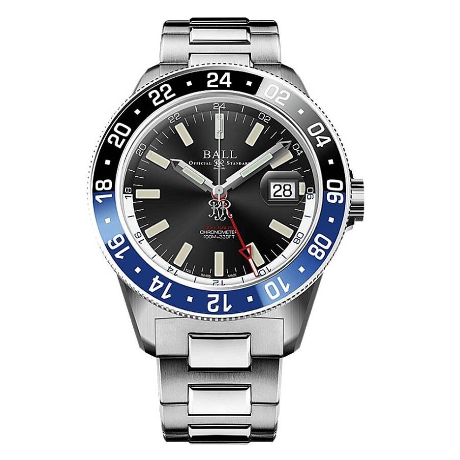 Ball Engineer III Jet-Set GMT Automatic Black Dial Watch DG3006C-S3CJ ...