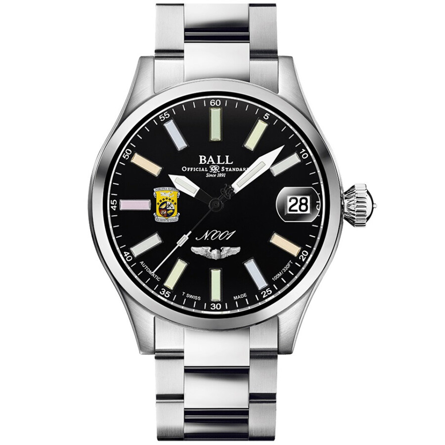 Ball Engineer Master II Doolittle Raiders Automatic Black Dial Men's ...