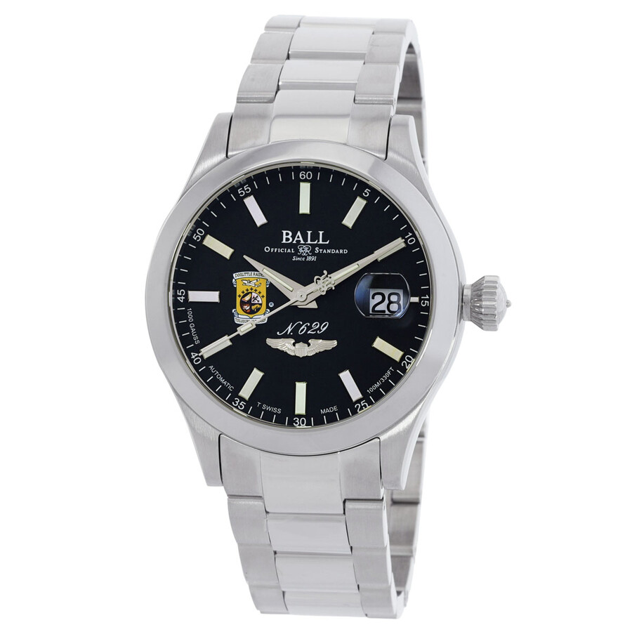 Ball Engineer Master II Doolittle Raiders Rainbow Tube Automatic Black ...