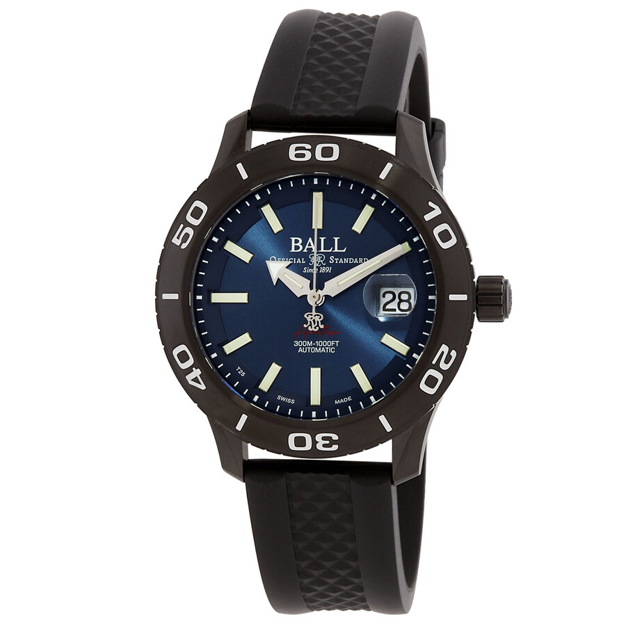 Ball Fireman Automatic Blue Dial Watch DM3090A-P10J-BE - Watches ...
