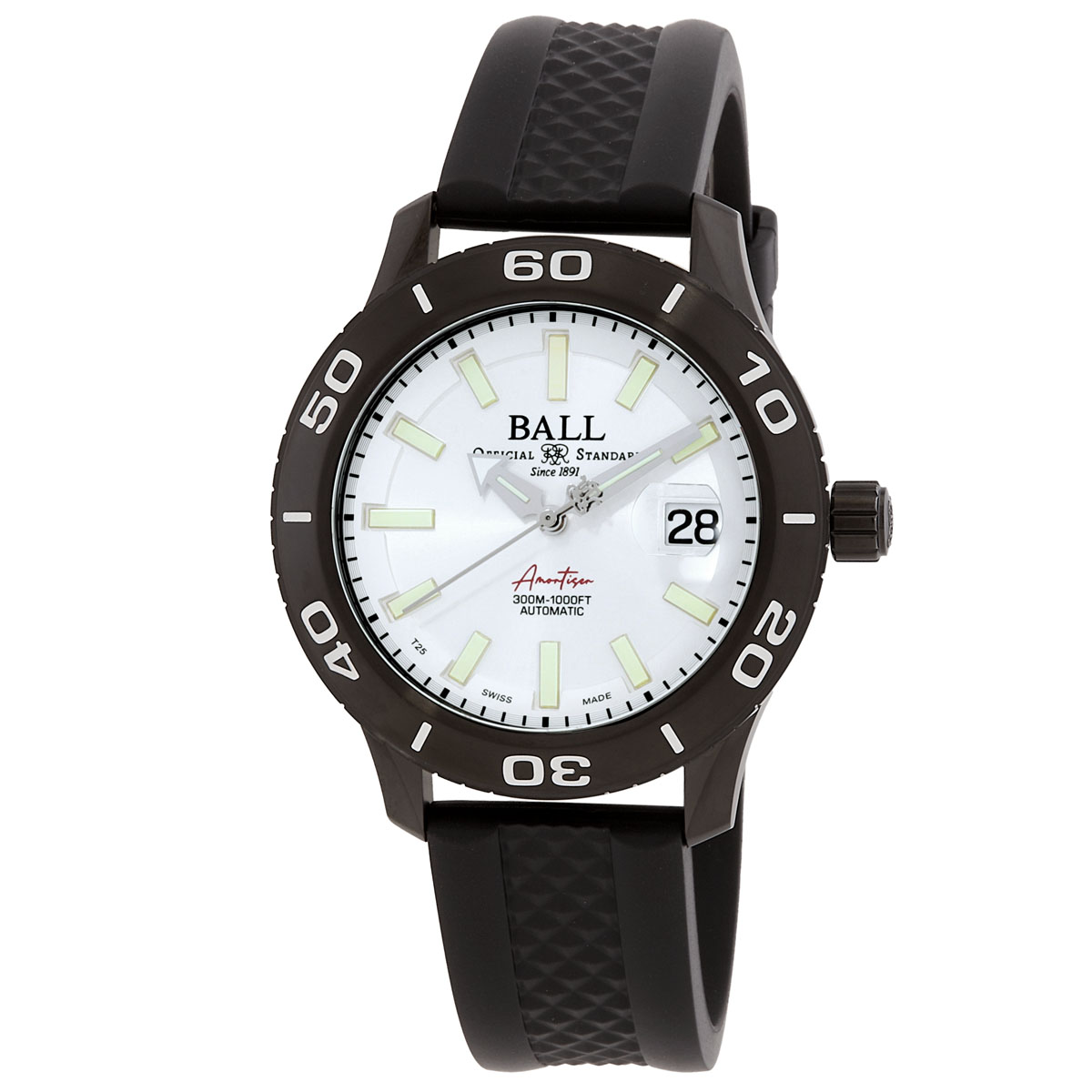 Ball Fireman Automatic Silver Dial Men's Watch DM3090A-P10J-SL ...