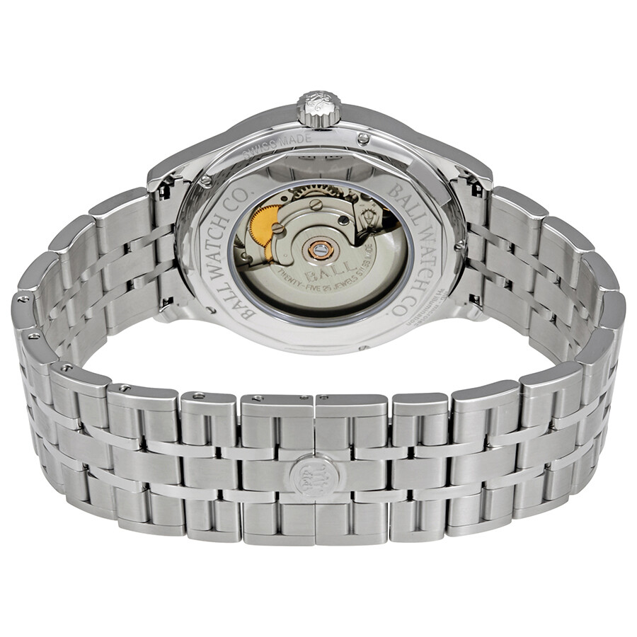 Ball Trainmaster Legend Automatic Black Dial Men's Watch NM3080D-SJ-BK ...