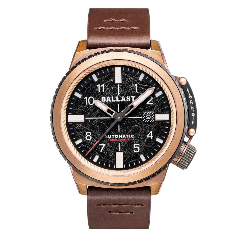 Ballast Trafalgar Automatic Black Dial Men's Watch BL-3133-0F ...