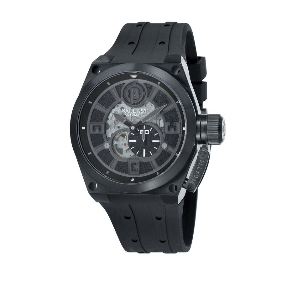 Ballast Valiant Automatic Black Dial Men's Watch BL-3129-06 ...