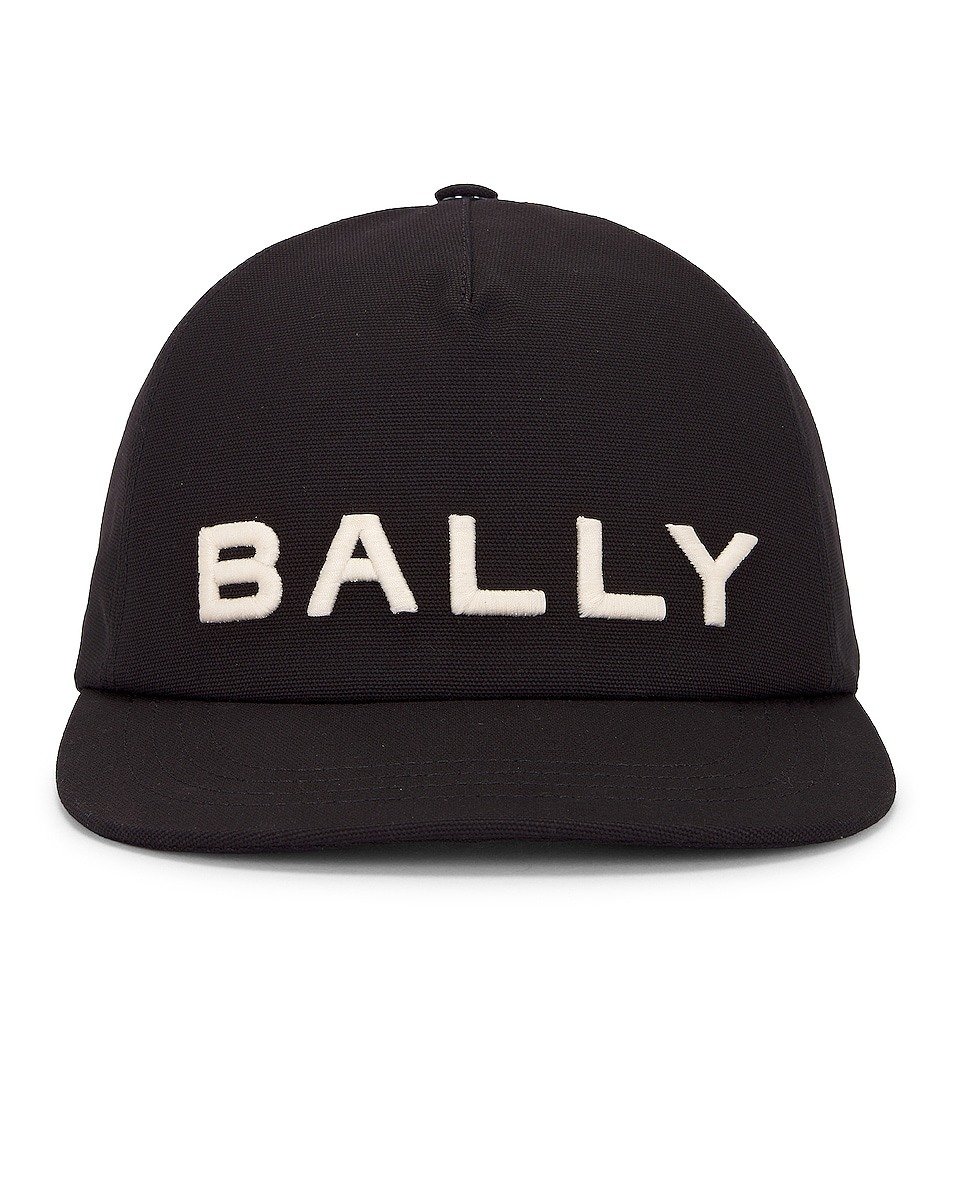 Bally Men's Black Logo Embroidered Baseball Cap, Size 57 MHA01C-U901 ...