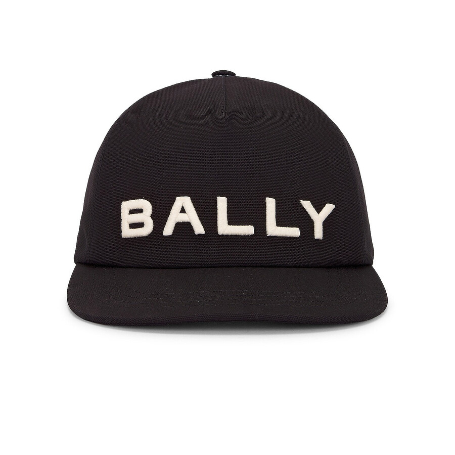 Bally Men's Black Logo Embroidered Baseball Cap, Size 58 MHA01C-U901 ...