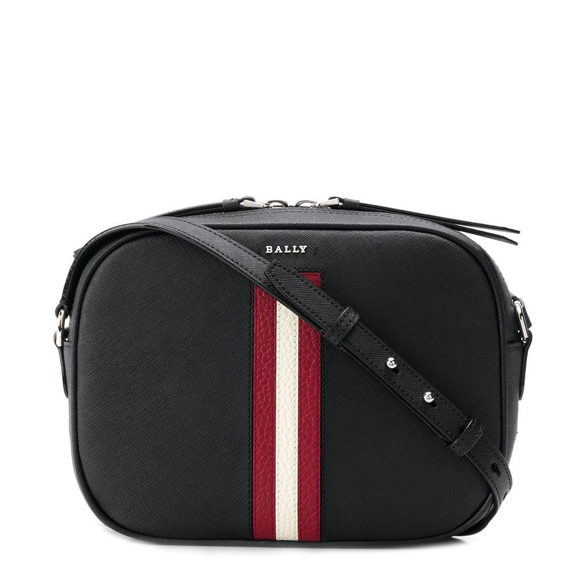 Bally Sastrid Black Leather Shoulder Bag 6227000 7612510874182 ...