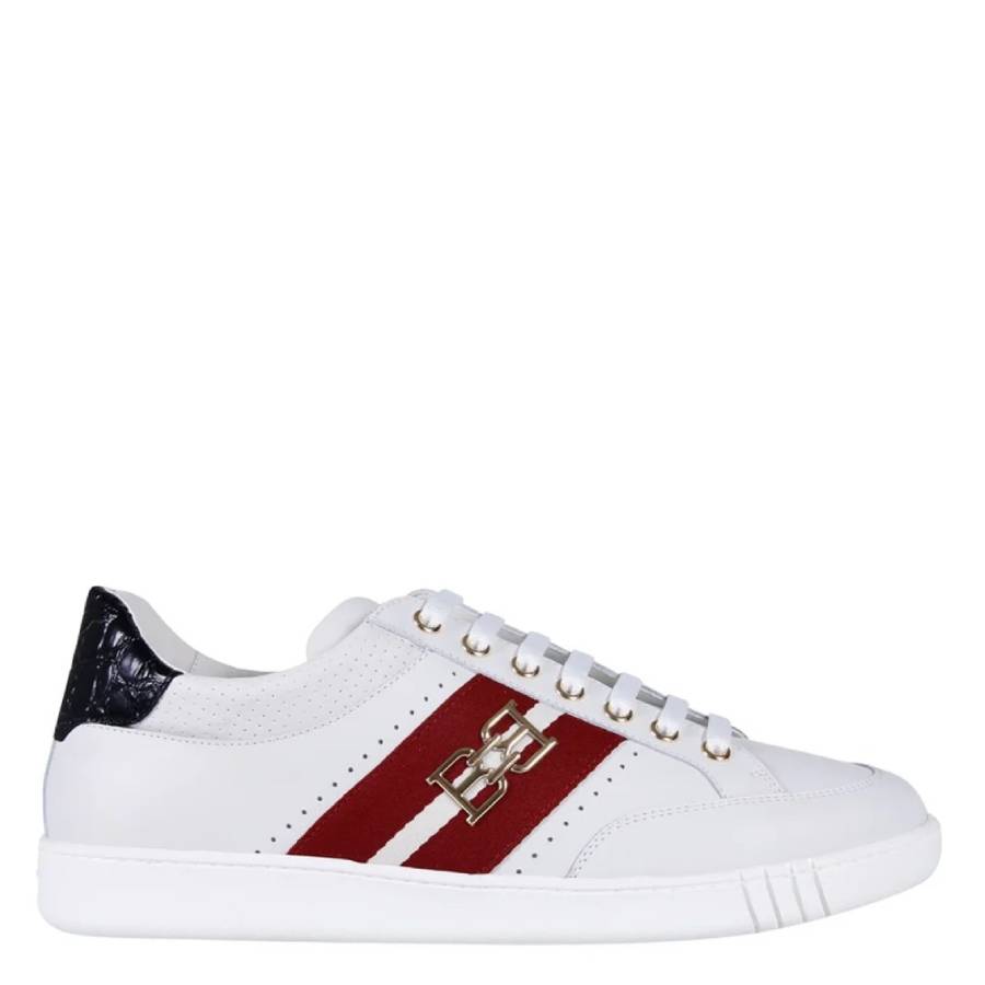 Bally White Winton Low-Top Sneakers, Brand Size 12 ( US Size 13 ...