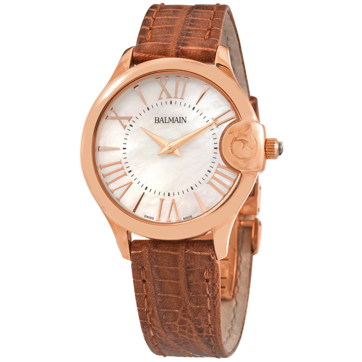 Balmain Balmania Quartz Mother of Pearl Dial Ladies Watch B39795282 ...