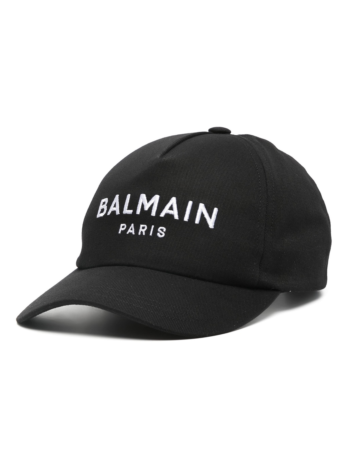 Balmain Contrast Logo Embroidery Hat, Size One Size BH0XA015CB24 ...