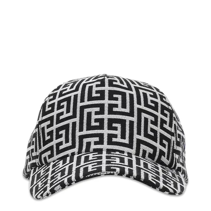 Balmain Virgin-Wool Baseball Cap DH1XA216WB65-IVOIRE/NOIR 3615884788004 ...
