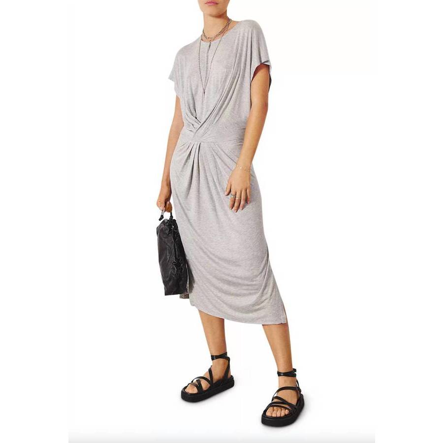 Ba&Sh Ladies Tisha Dress Grey, Size Small 69669-Grey-S - Clothing ...