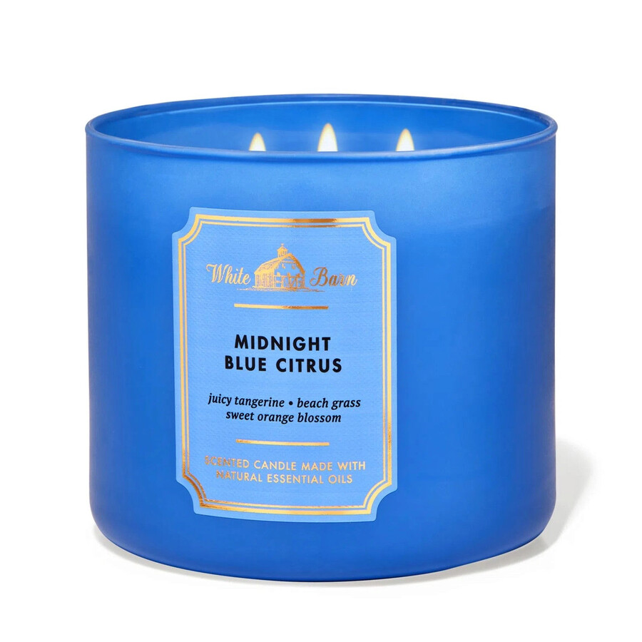 Bath And Body Works Midnight Blue Citrus 14.5 oz Scented Candle 121149 ...