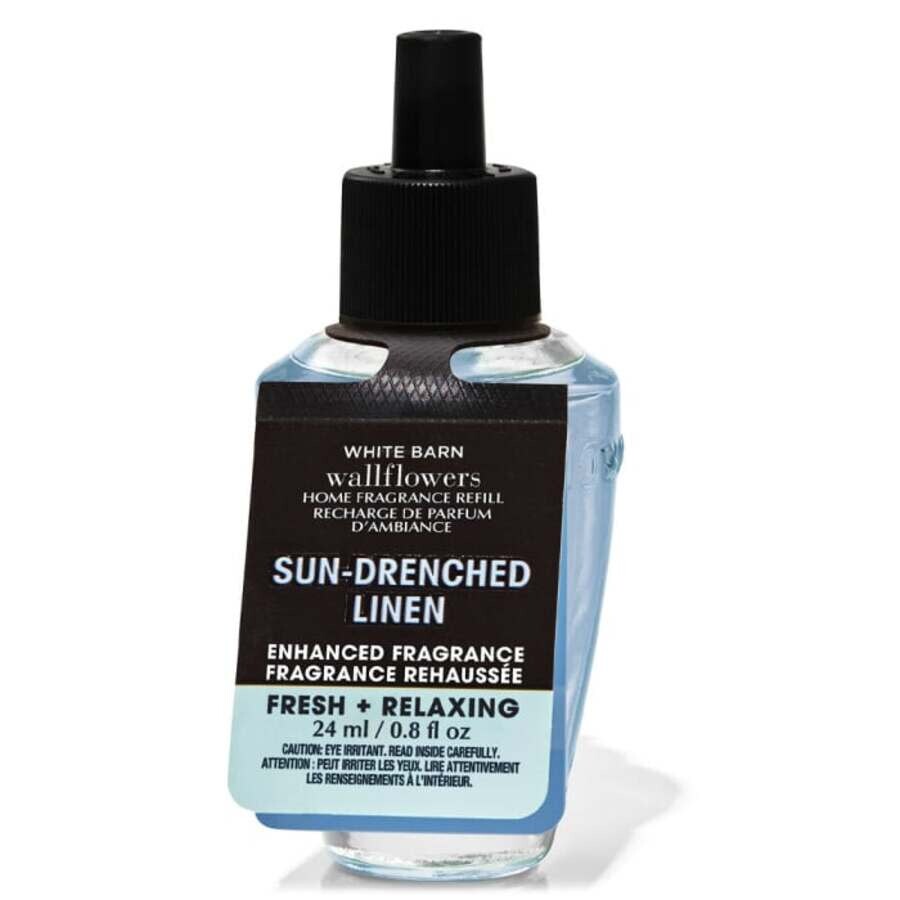 Bath And Body Works Unisex Sun Drenched Linen White Barn Wallflowers ...