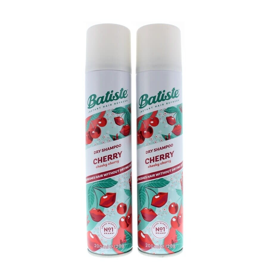 Batiste Instant Hair Refresh Dry Shampoo Cherry Cheeky Cherry 200ml (2 ...