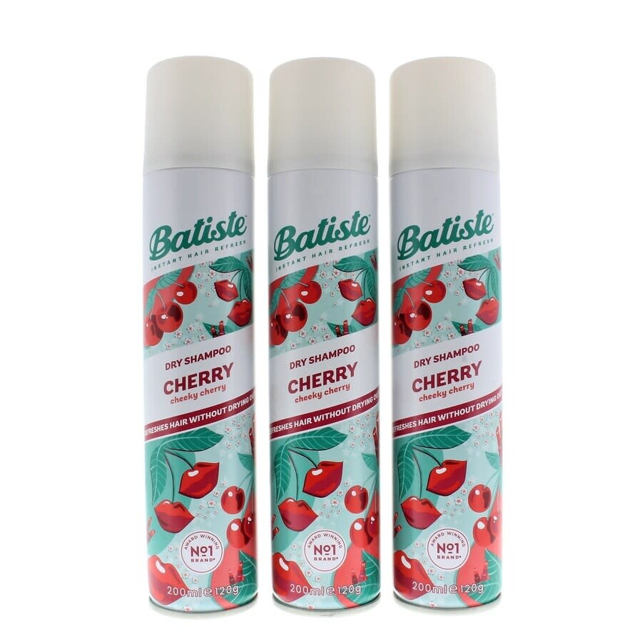 Batiste Instant Hair Refresh Dry Shampoo Cherry Cheeky Cherry 200ml (3 ...