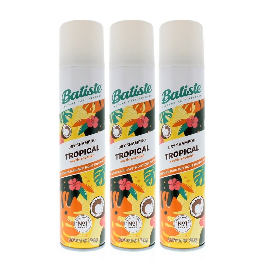 Batiste Instant Hair Refresh Dry ShampooTropical Exotic Coconut 200ml ...
