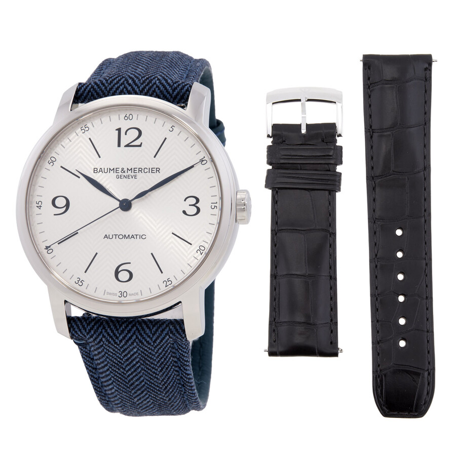 Baume Et Mercier Classima Automatic Silver Dial Watch M0A10707 - Baume ...