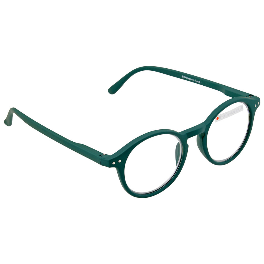 B+D Loop Reader Round Unisex Eyeglasses 2290-45-25 7730720012153 ...