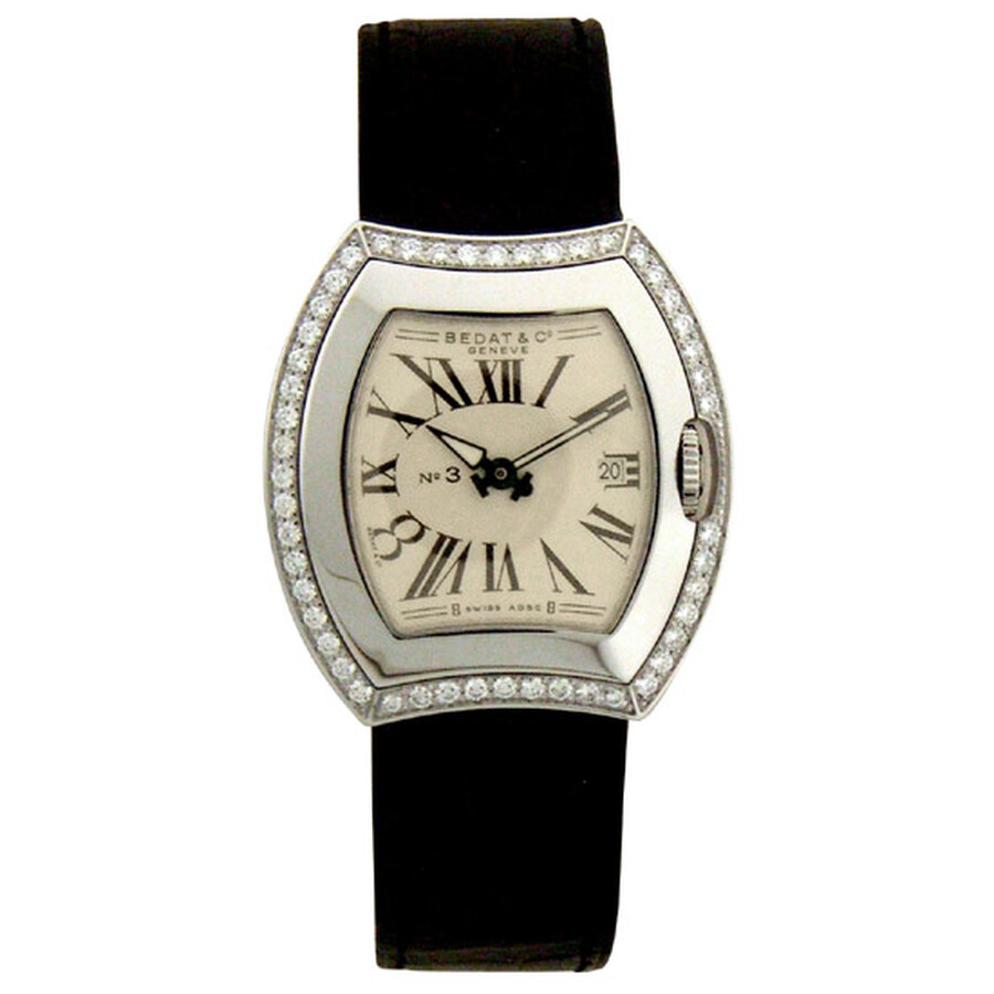 Bedat No. 3 Diamond Steel Ladies Watch 334.040.101 - Watches, No. 3 - Jomashop