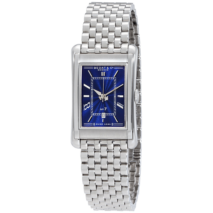 Bedat No. 7 Automatic Blue Dial Stainless Steel Men's Watch 718.011.510 ...