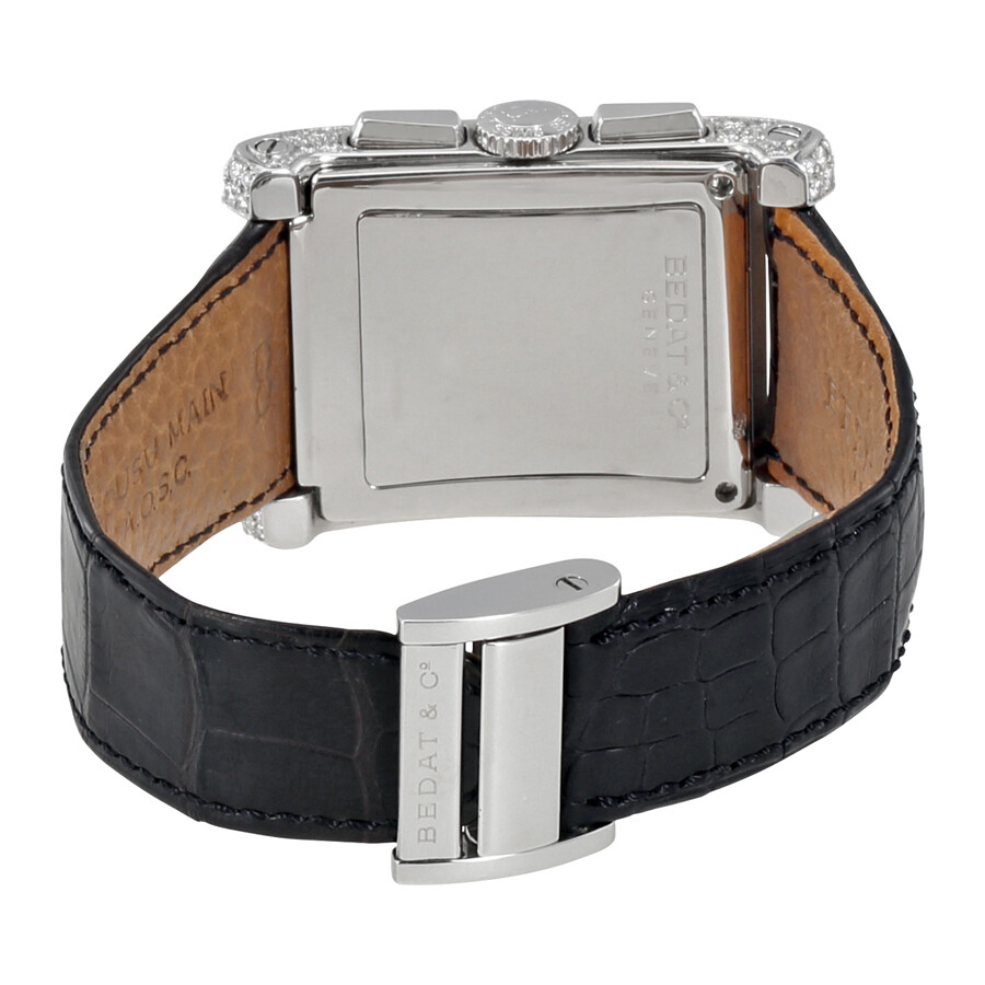 Bedat No. 7 Silver Dial Chronograph Diamond Men's Watch 778.030.109 ...