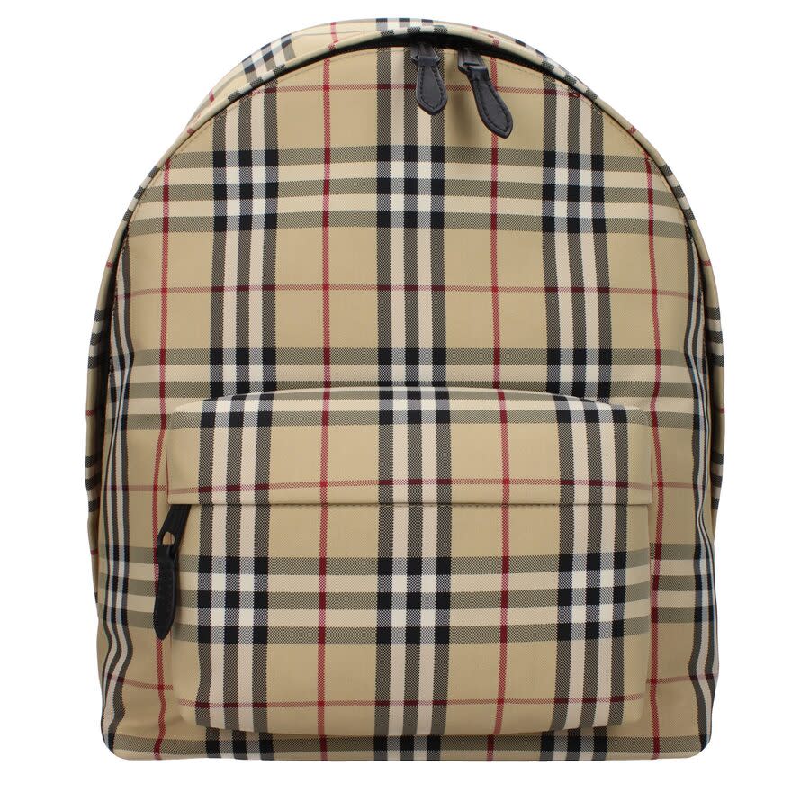 Burberry Beige Fabric Backpack BU9196313641225BT - Jomashop