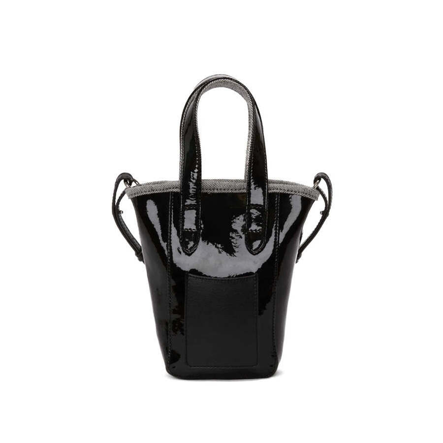 JW Anderson Belt Anchor Logo Mini Tote Bag Black > Shoulder ...