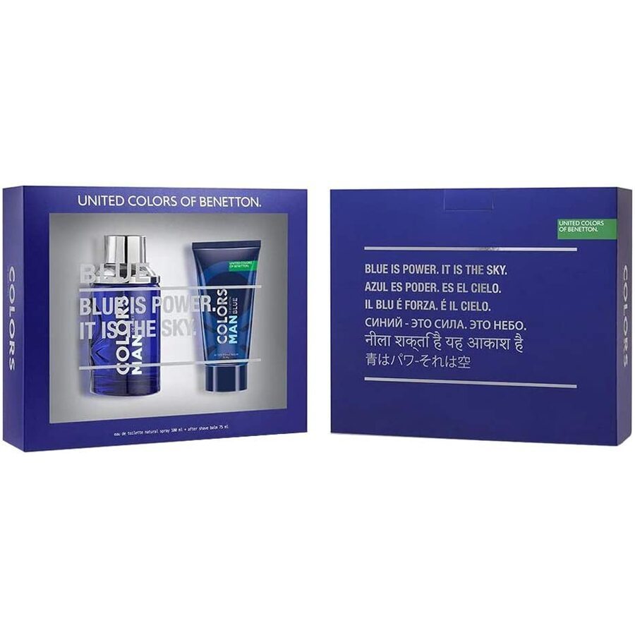 Benetton Color Blue 2-Piece Set 3.3oz Men 8433982025945 - Fragrances ...