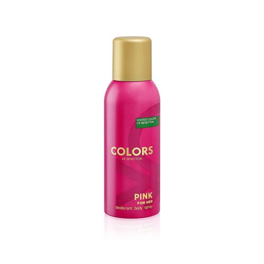 Benetton Ladies Colors De Pink Deodorant Spray 5.0 oz Fragrances ...